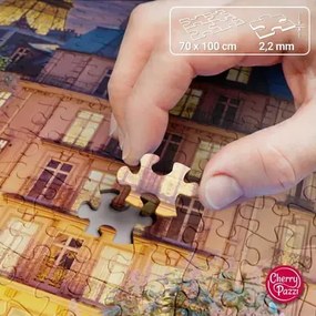 CHERRY PAZZI Puzzle Paříž pro dva / 2000 dílků / rozměr 100 x 70 cm