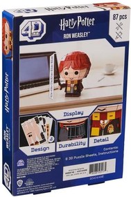 4d build puzzle figurka 3d ron
