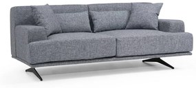 Designová sedačka Kessya 200 cm šedá
