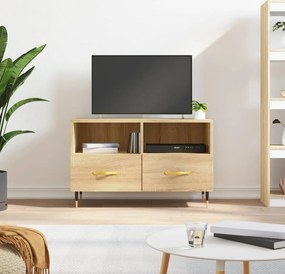 vidaXL TV skříňka 80 x 36 x 50 cm kompozitní dřevo [828949] Barva: dub sonoma