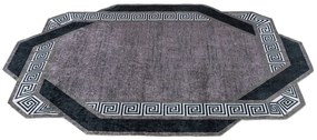 Koberec Octagon 120x180 cm hnědý