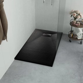 Sprchová vanička SMC černá 120 x 70 cm,  144783