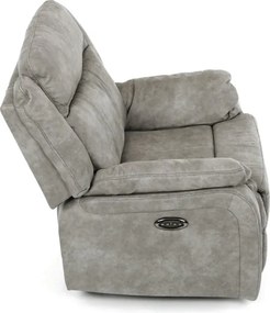 Polohovací křeslo šedé, elektrické TV-Q8668 GREY3