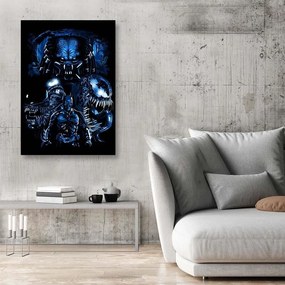 Gario Obraz na plátně Predator, Alien, Venom, Batman - Alberto Perez Rozměry: 40 x 60 cm