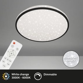 Brilo - LED Stmívatelné stropní svítidlo STARRY SKY LED/24W/230V 3000-6000K + DO