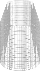 Gabionový vyvýšený záhon pozinkované železo 400 x 100 x 100 cm 152047