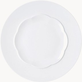 Sada porcelánových mělkých talířů Sonetto, 6 dílů