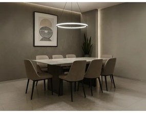 LED Stmívatelný lustr na lanku LED/90W/230V 3000-6500K pr. 60 cm + DO