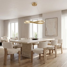 Toolight Rea, ZÁVĚSNÁ STROPNÍ SWE069-CP 80cm BRUSH GOLD, OSW-30231