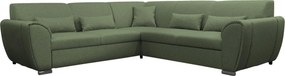 XXXLutz ROHOVÁ SEDAČKA, textil, zelená Livetastic - Sedací soupravy - 001574004203