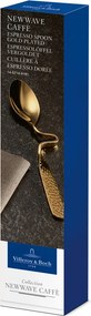 Villeroy&Boch Villeroy & Boch NewWave Caffè pozlacená espresso / moka lžička, 12 × 2,5 × 1,1 cm