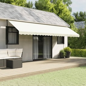 vidaXL Náhradní volán k markýze pruhy 580x20 cm [367797] Barva: Modro-bílá