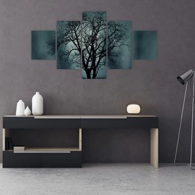 Obraz stromu v zatmění (125x70 cm)