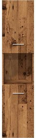 5dílná koupelnová sestava old wood kompozitní dřevo 3328603