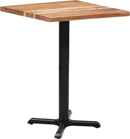 Noha bistro stolu černá 56 x 56 x 72 cm litinová 325429
