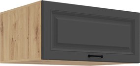 STILO gr | horní skříňka 80 NAGU-36 1F výklopná | 80 cm | HLUBOKÁ | artisan/grafit