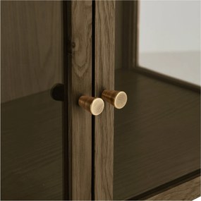 House Nordic Komoda ZAMORA tmavě hnědá 90×40 cm 3001601