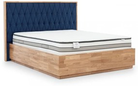 Dřevěná elegantní postel MOLE 180x200 cm