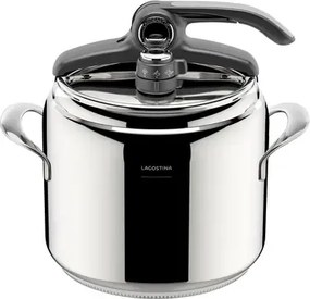 Lagostina Diva / Tlakový hrnec / 22 cm / 9 l / nerezová ocel