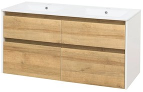 Mereo Mereo, Opto, koupelnová skříňka s keramickým umyvadlem 121 cm, CN933