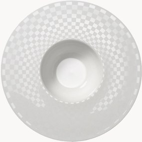 Sada hlubokých talířů z kostního porcelánu Cross White, 6 dílů