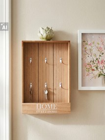 Sinsay - Věšák na klíče s nápisem Home Sweet Home - béžová