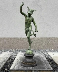 Bronzová socha -  Hermés Merkur