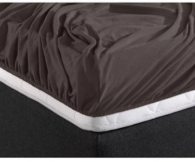 Prostěradlo Fitted Sheet Double Jersey Deep Taupe