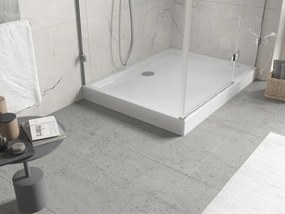 Mexen Flow+ obdélníková sprchová vanička 120 x 70 cm, bílý lesk - 46R107012H