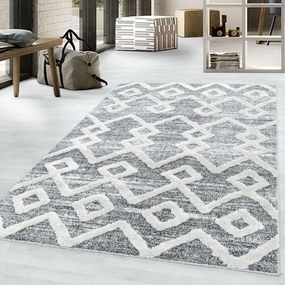 Vopi | Kusový koberec Pisa 4704 grey - Kruh průměr 200 cm