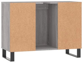 Petromila Koupelnová skříňka šedá sonoma 80 x 33 x 60 cm kompozitní dřevo
