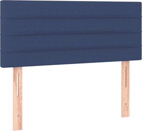 Box spring postel s matrací černá 120x190 cm textil 3269785
