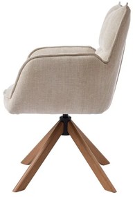 Designová otočná židle Callahan II len
