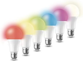 Solight RGBW LED Smart Wifi žárovka 10W E27 WZ531
