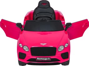 Ramiz Bentley Bentayga S elektrické autíčko pro děti růžové