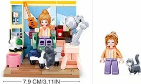 Sluban Girls Dream Mini Handcraft M38-B1016B Studovna / LEGO - kompati
