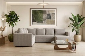 XXXLutz SEDACÍ SOUPRAVA, textil, béžová P & B - Sedací soupravy - 001574008404