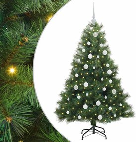 Umělý vánoční stromeček s stojanem Zelená 150 cm PE a PVC 3397773