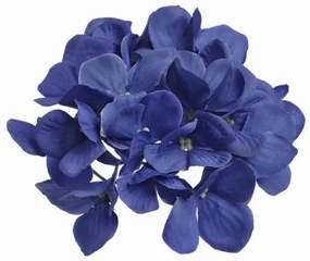 hlavičky hortenzií (12ks) - tmavě modrá