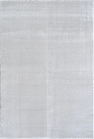 Angel Carpet, Kusový koberec Zafiro 19 Grey, 160x230, šedá, kancelář