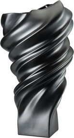 Váza Squall 32 cm černá matná