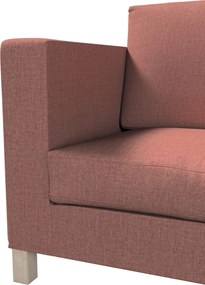 Potah na pohovku IKEA  Karlanda 3-místná nerozkládací, krátký barva hnědá látka pletený vzor