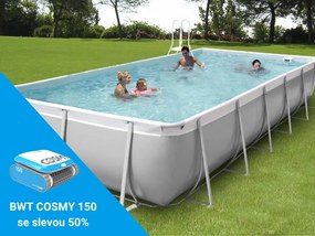 Technypools AKCE: bazénový set NIAGARA 650 (šedá) + COSMY 150