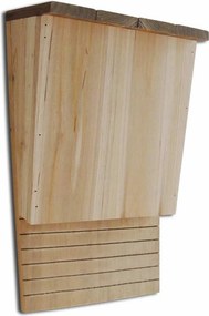 Budka pro netopýry 4 ks 22 x 12 x 34 cm dřevěná 276009