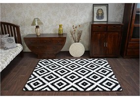 Kusový koberec Estel černý 60x100cm