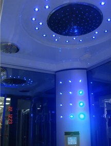 BPS-koupelny Hydromasážní box HYD-Michele 120 L, 120x85 levý bez sauny