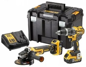 Kombo sada aku nářadí 18V/2x5,0Ah DeWALT DCK2020P2T