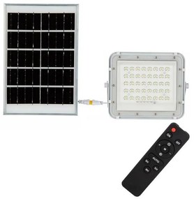 V-Tac | LED Venkovní solární reflektor LED/6W/3,2V IP65 6400K bílá + DO | VT1361