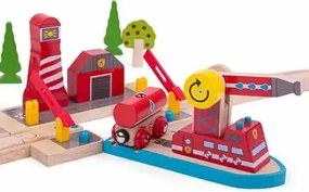 Bigjigs Rail Hasiči mořští záchranáři / od 3 let