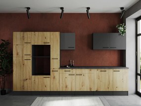 XXXLutz KUCHYŇSKÝ BLOK BEZ SPOTŘEBIČŮ 370 cm Respekta - Online Only kuchyňské linky - 001899046602